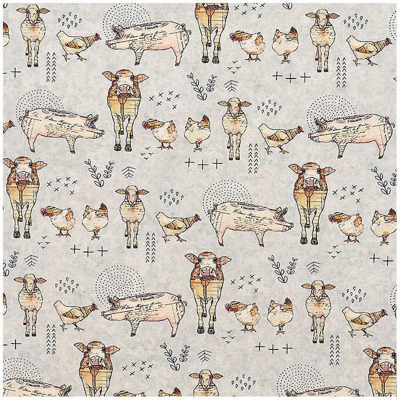 Farm Life Fabric