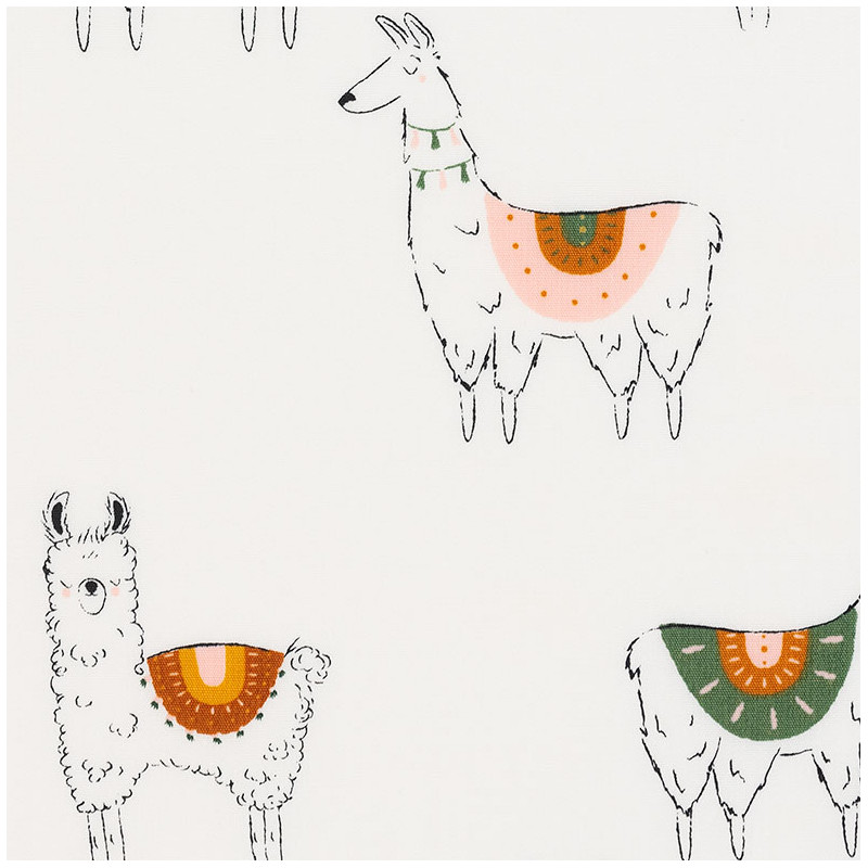 Lama stof, Alpaca stof katoen