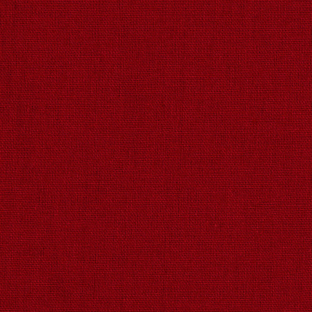 Solid dark red cotton fabric